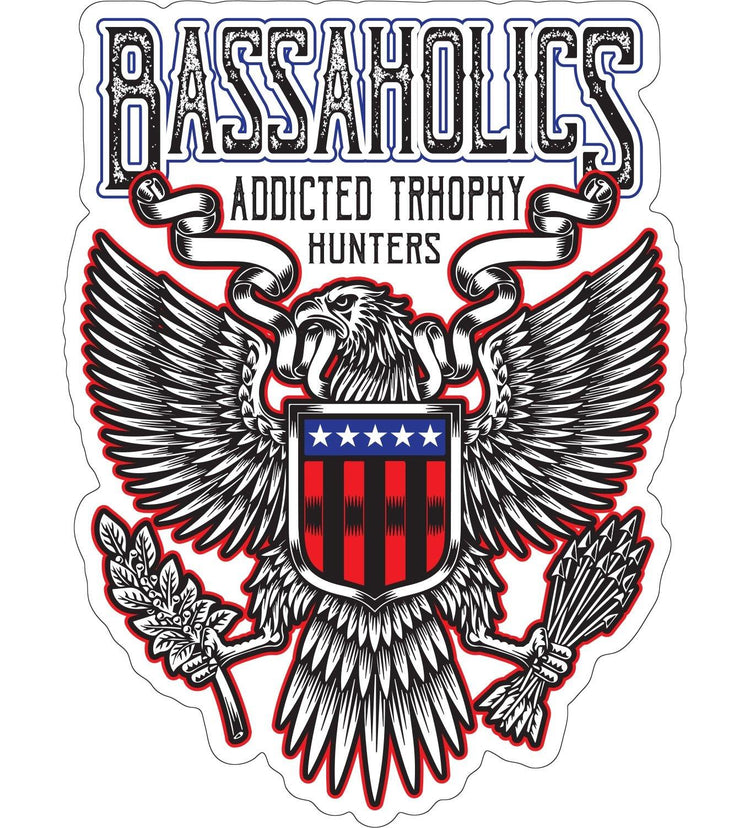 Iron Eagle Bass Fishing Sticker – Bassaholics
